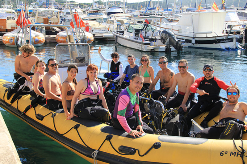 VIAJE DE BUCEO A MENORCA - CLUBES DE BUCEO - Merak Diving